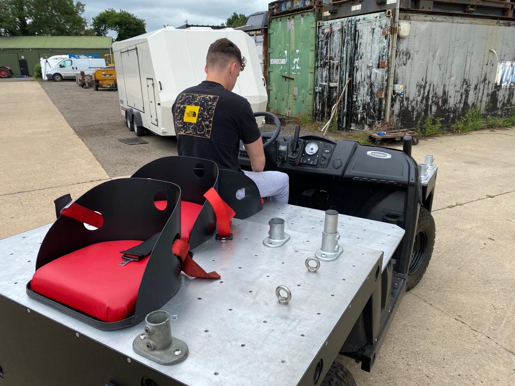 Trojan Elite Compact Electric - ETV -Side by Side 60 Volt Powered ...