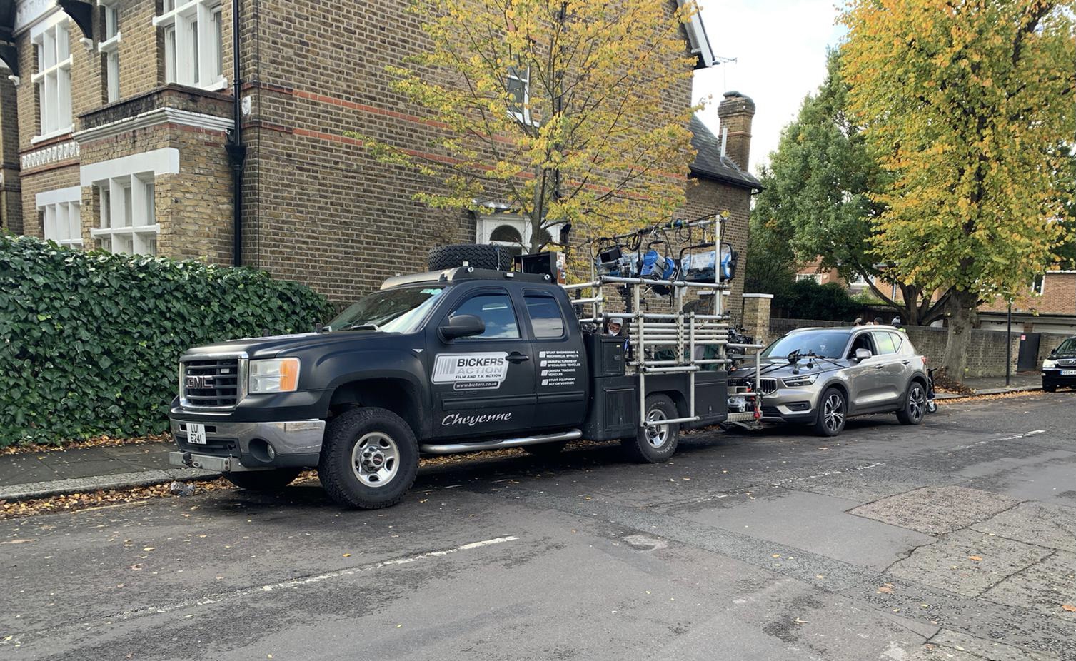 Tracking A-Frame (Car Towing Rig) - Bickers Action