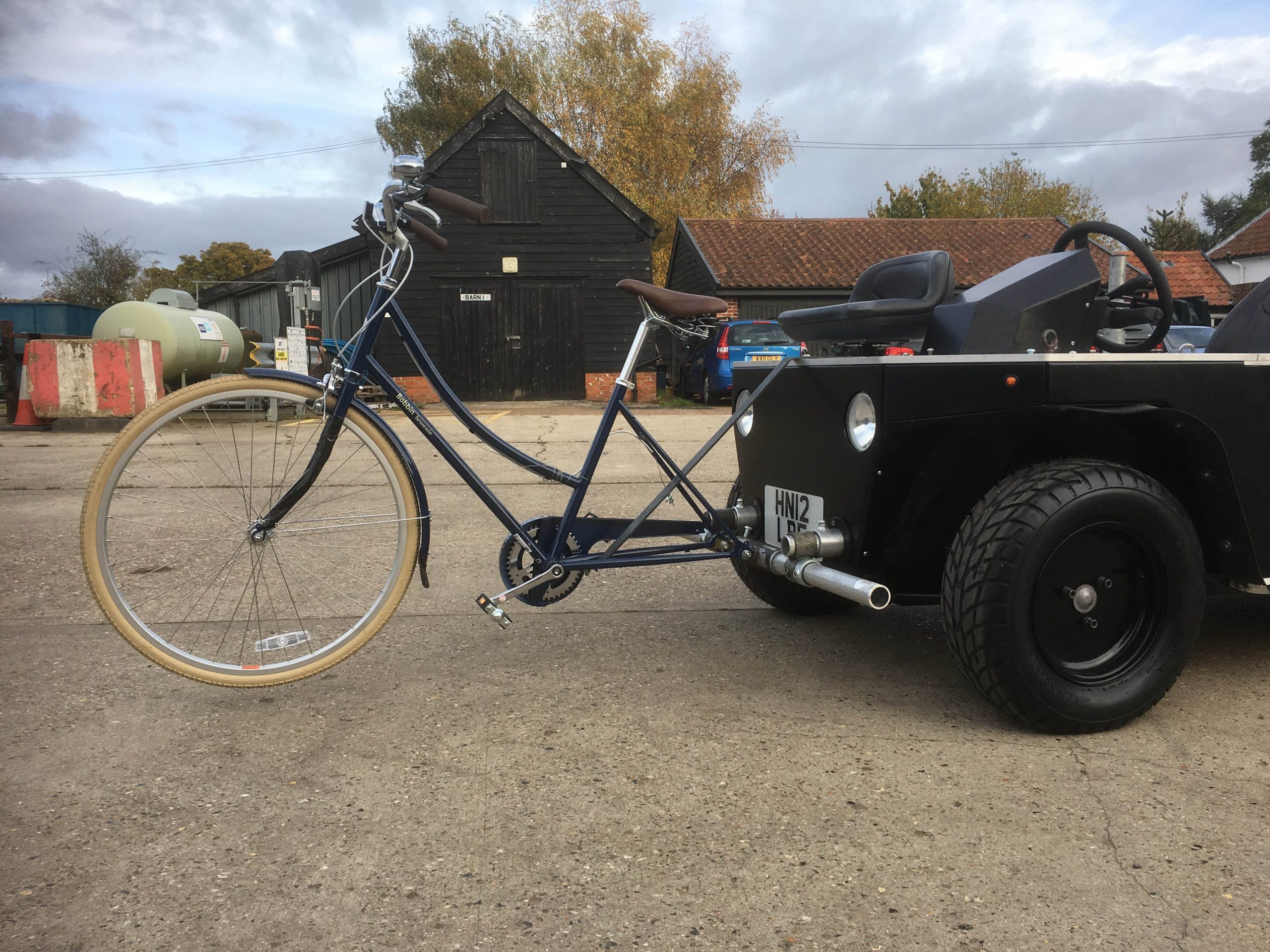Motorcycle and Bicycle Banking Rig - Bickers Action