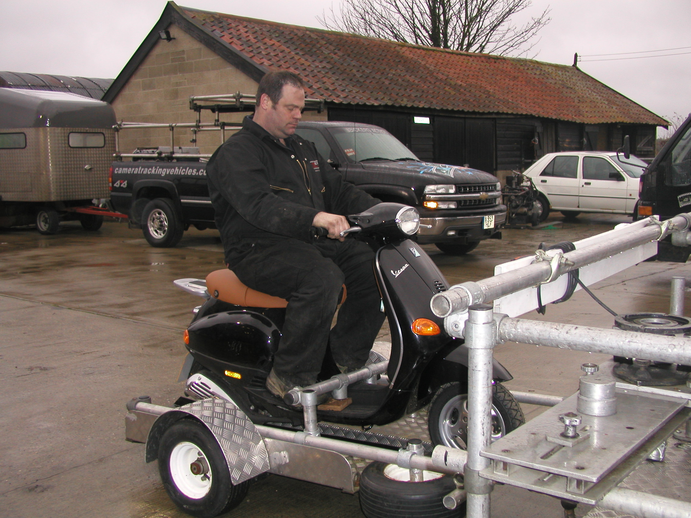 Motorcycle or Bicycle Mini Low Loader - Fixed Position - Bickers Action