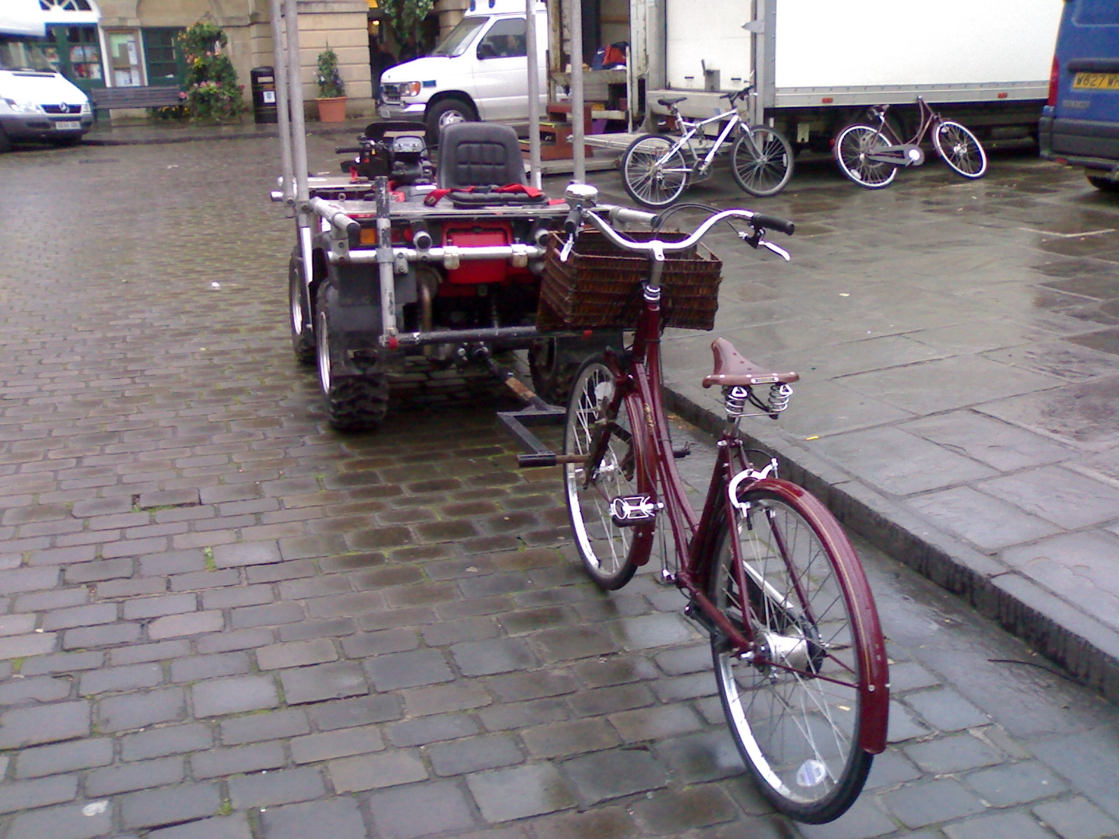 Motorcycle and Bicycle Banking Rig - Bickers Action