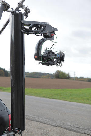 Black-Tek Tower Car Pole - Bickers Action